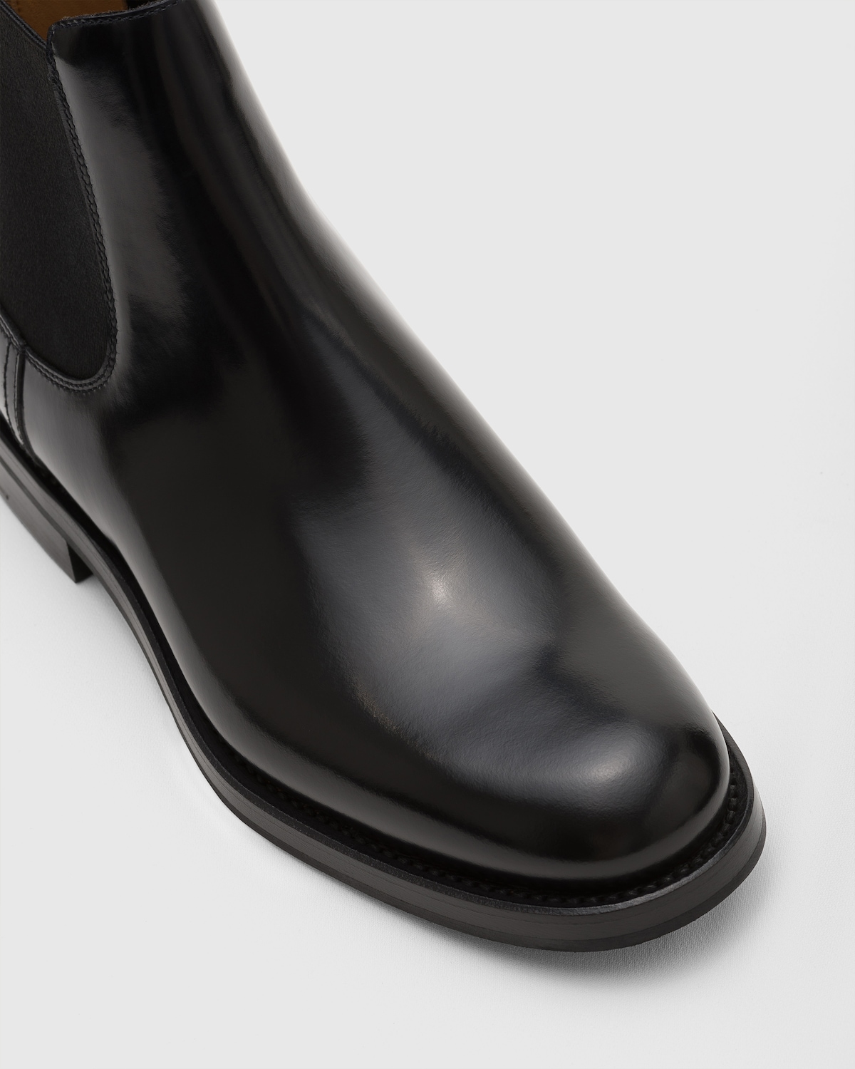 Black Polished Binder Chelsea Boot | Church's