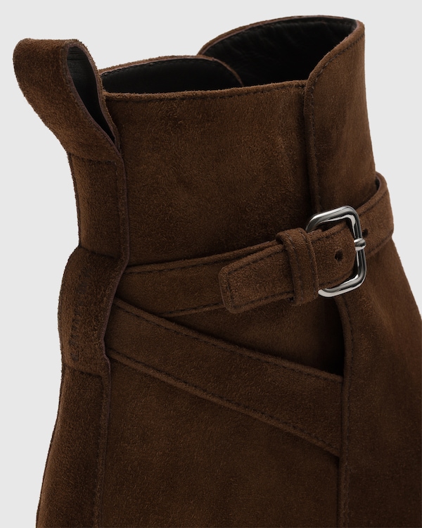 Brown Suede Boot with Antique Finish | Church's