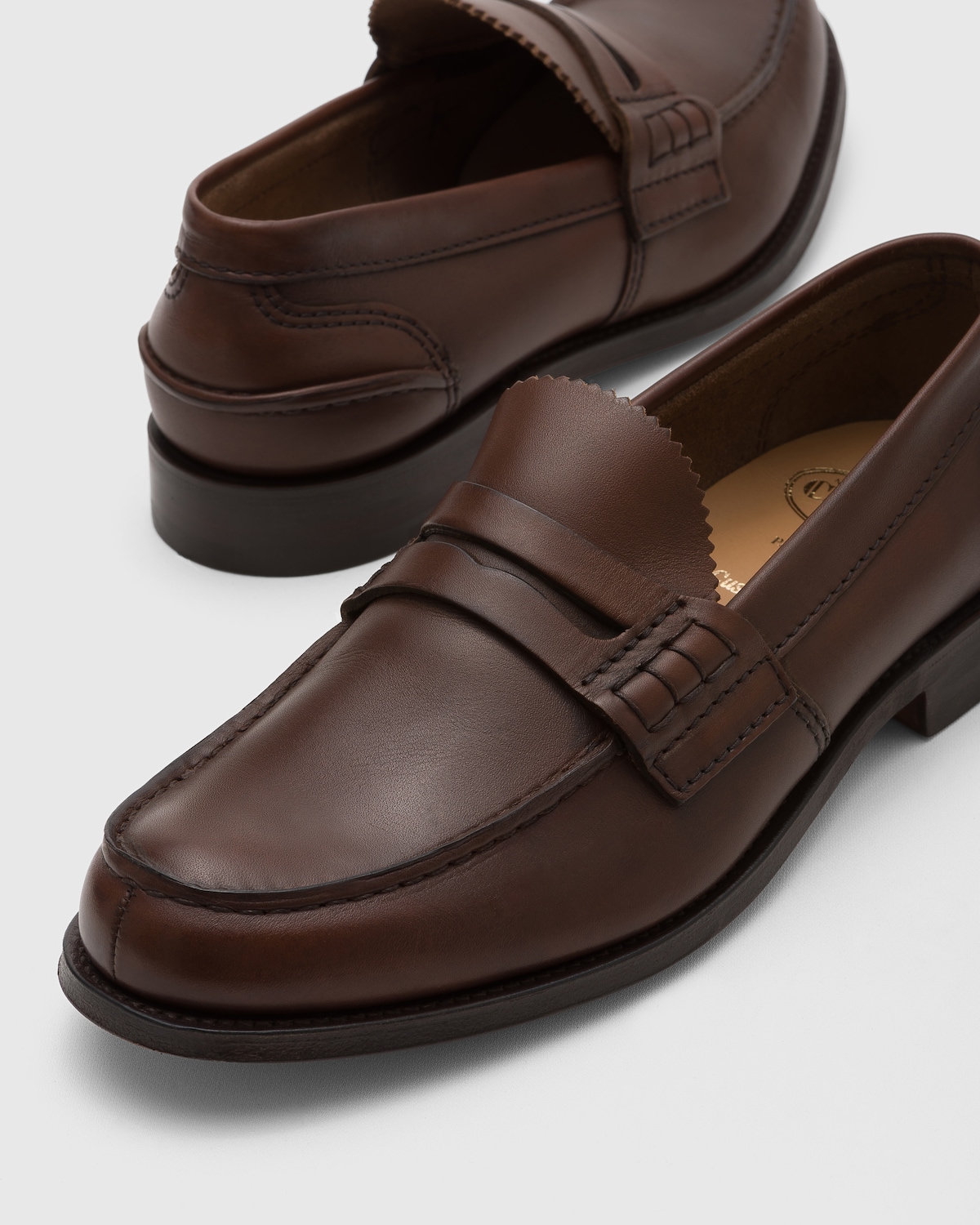 Cognac Calf Leather Loafer | Church's
