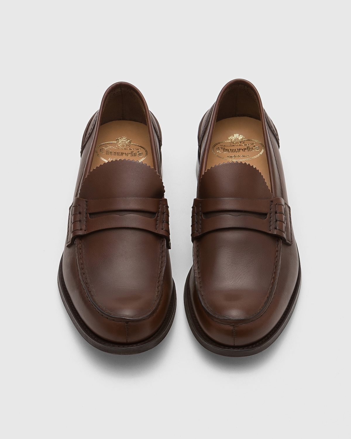 Cognac Calf Leather Loafer | Church's