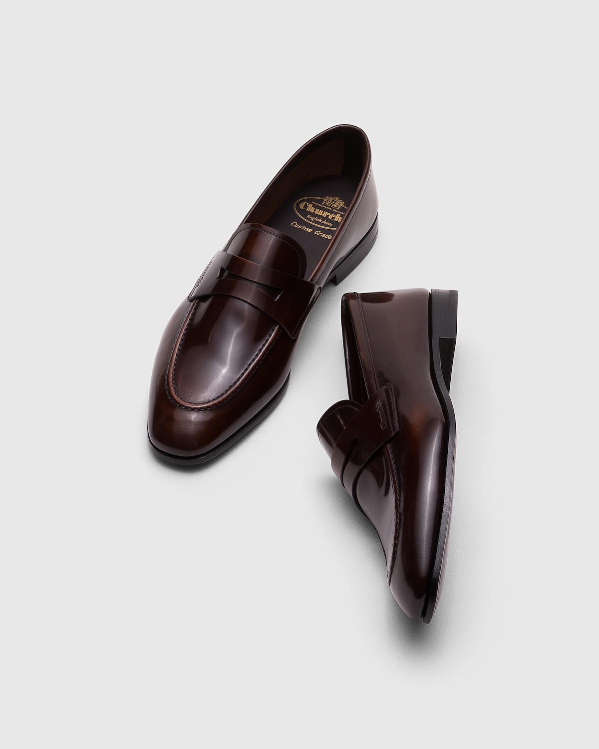Men’s leather and suede loafers | Church’s