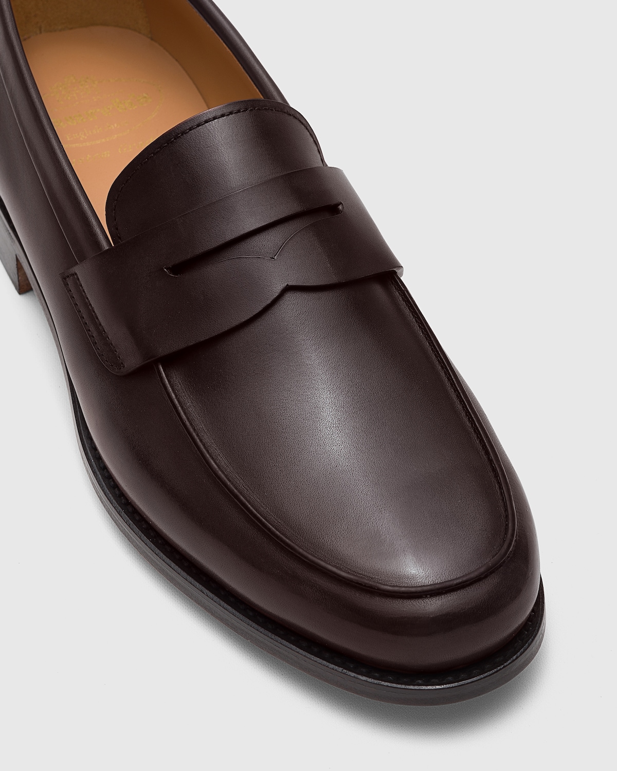 Ebony Bleached Calfskin Loafer | Church's