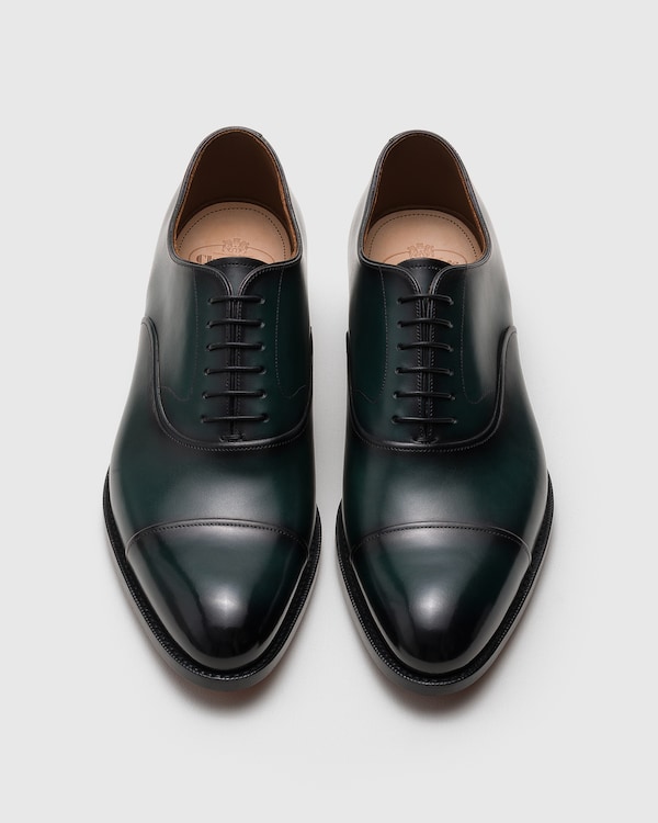 Green Doha Leather Oxford | Church's