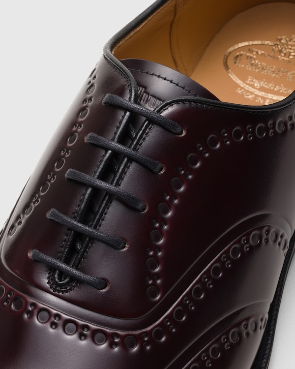 Burgundy Polished Binder Oxford Brogue | Church's