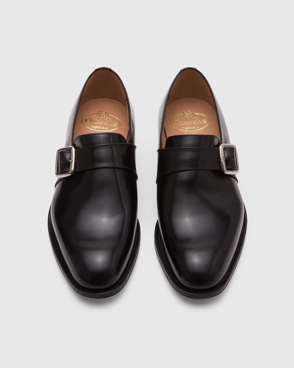 Black Polished Binder Monk Strap | Church's