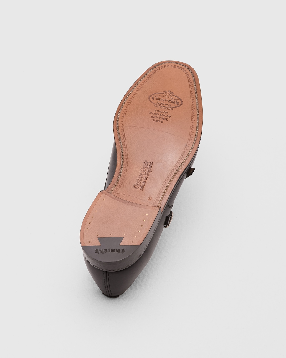 Black Calf Leather Monk Strap | Church's