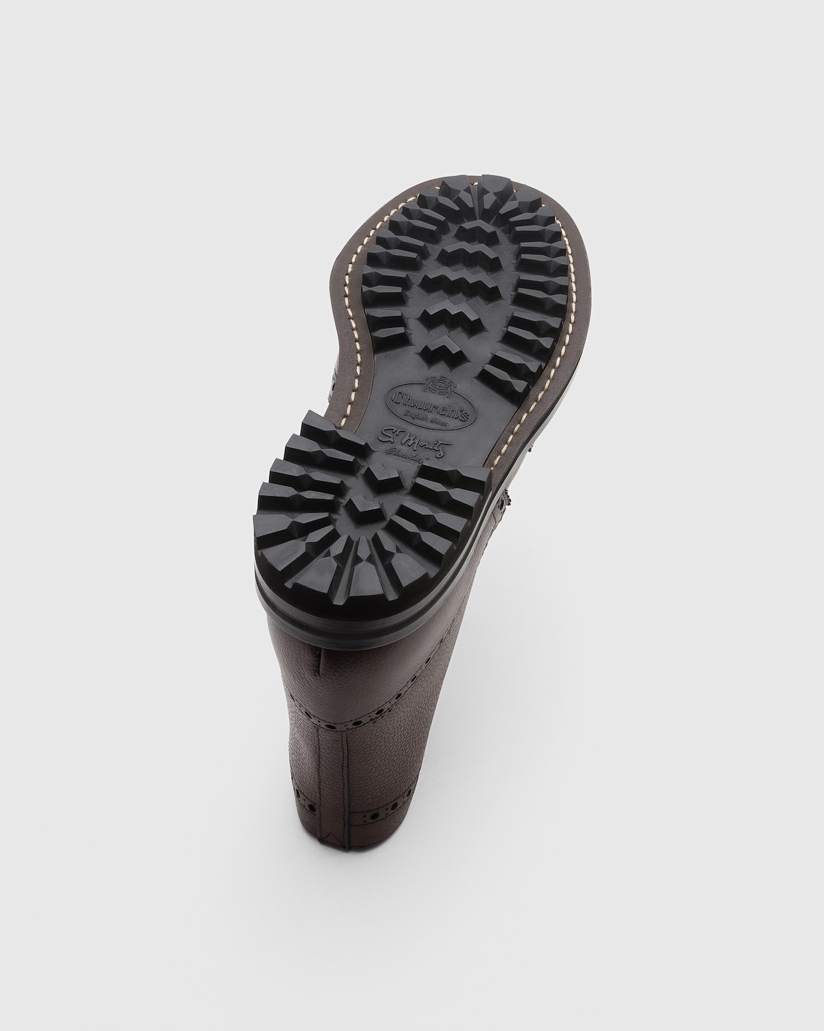 Ebony Highland Grain Lace-Up Boot Brogue | Church's
