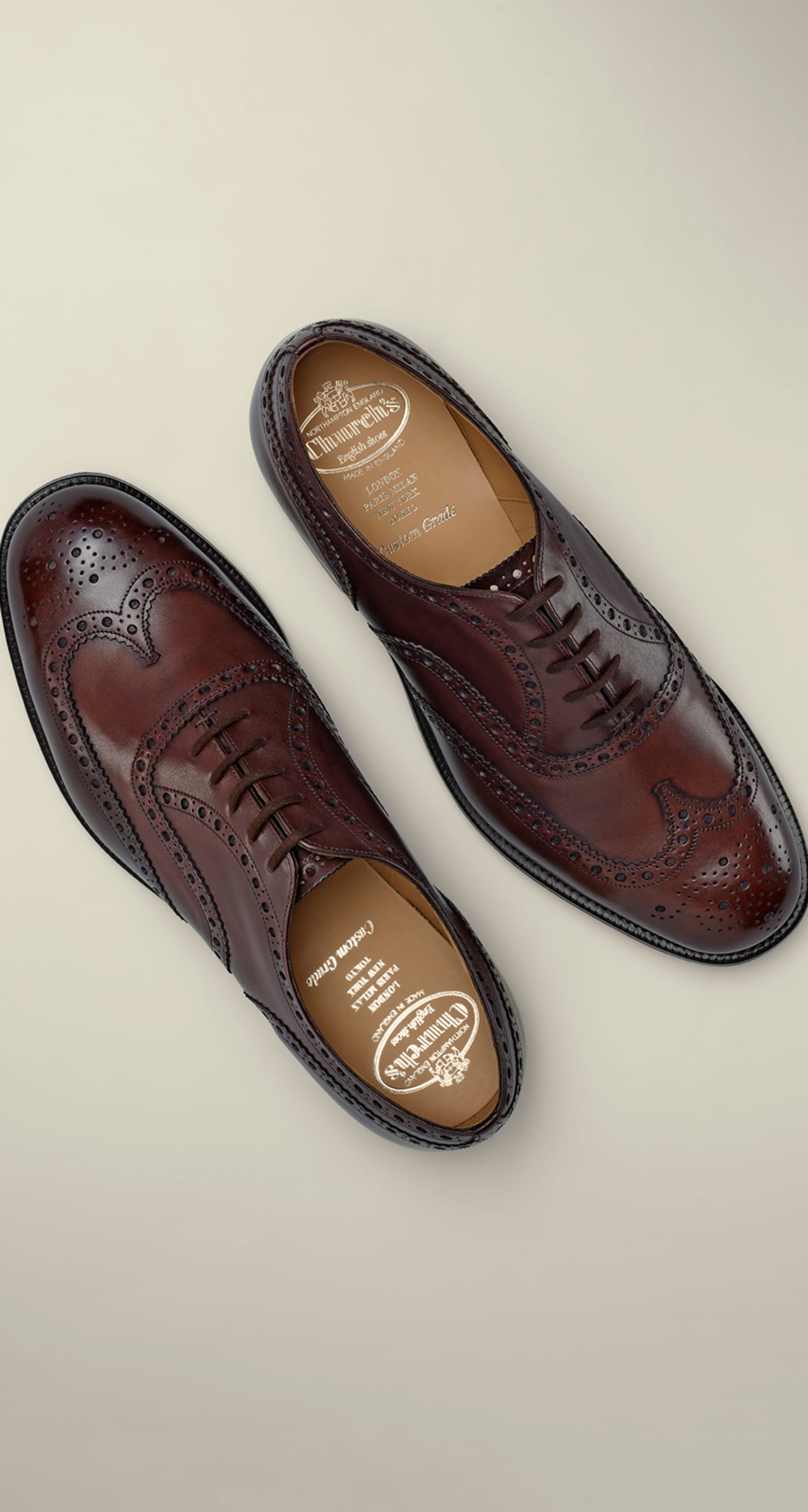 Elegant Oxford & Derby Shoes: Timeless Lace-ups for Men | Church's