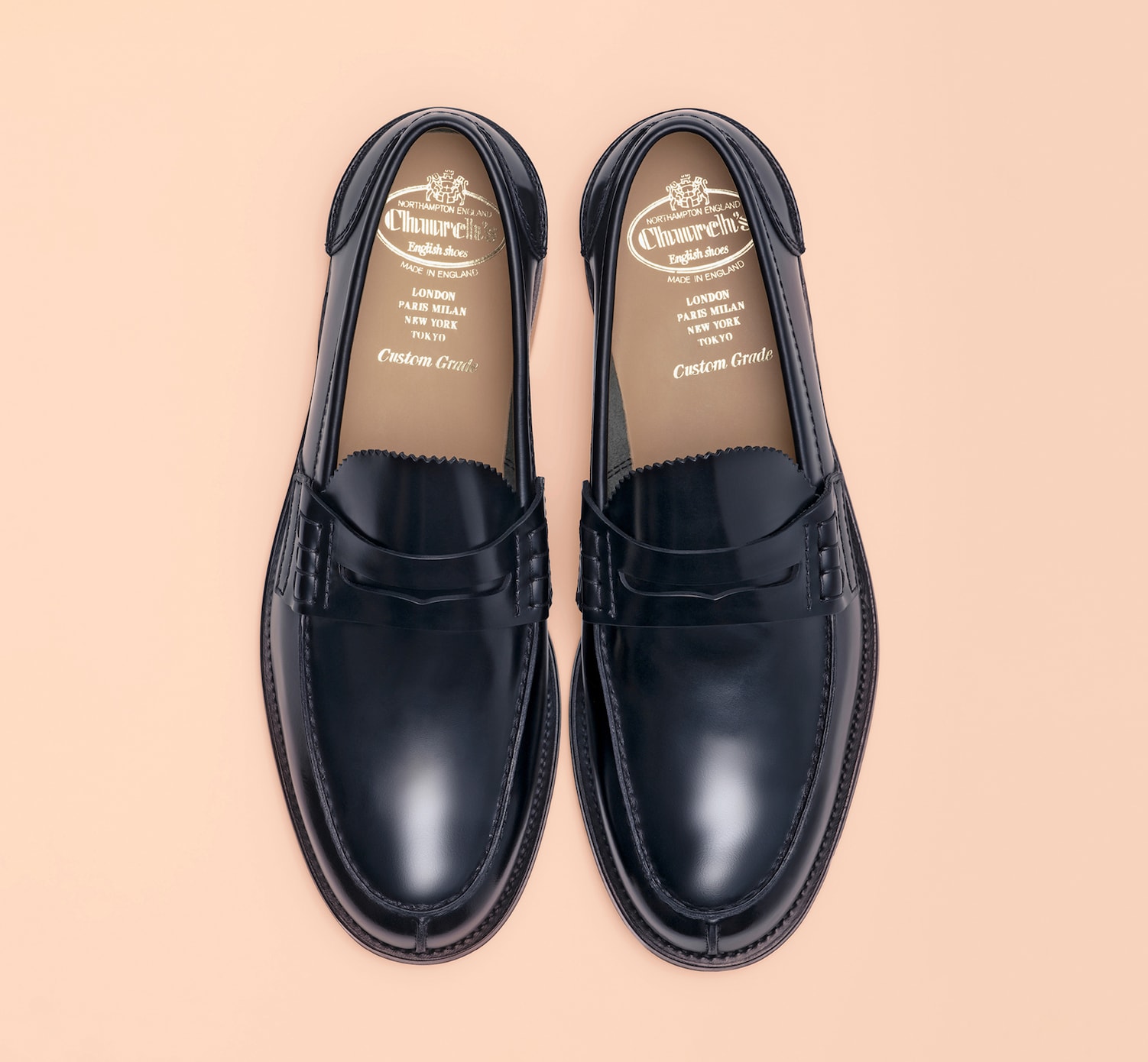 Mocassino Pembrey Uomo In Pelle In Stile College Britannico | Church's